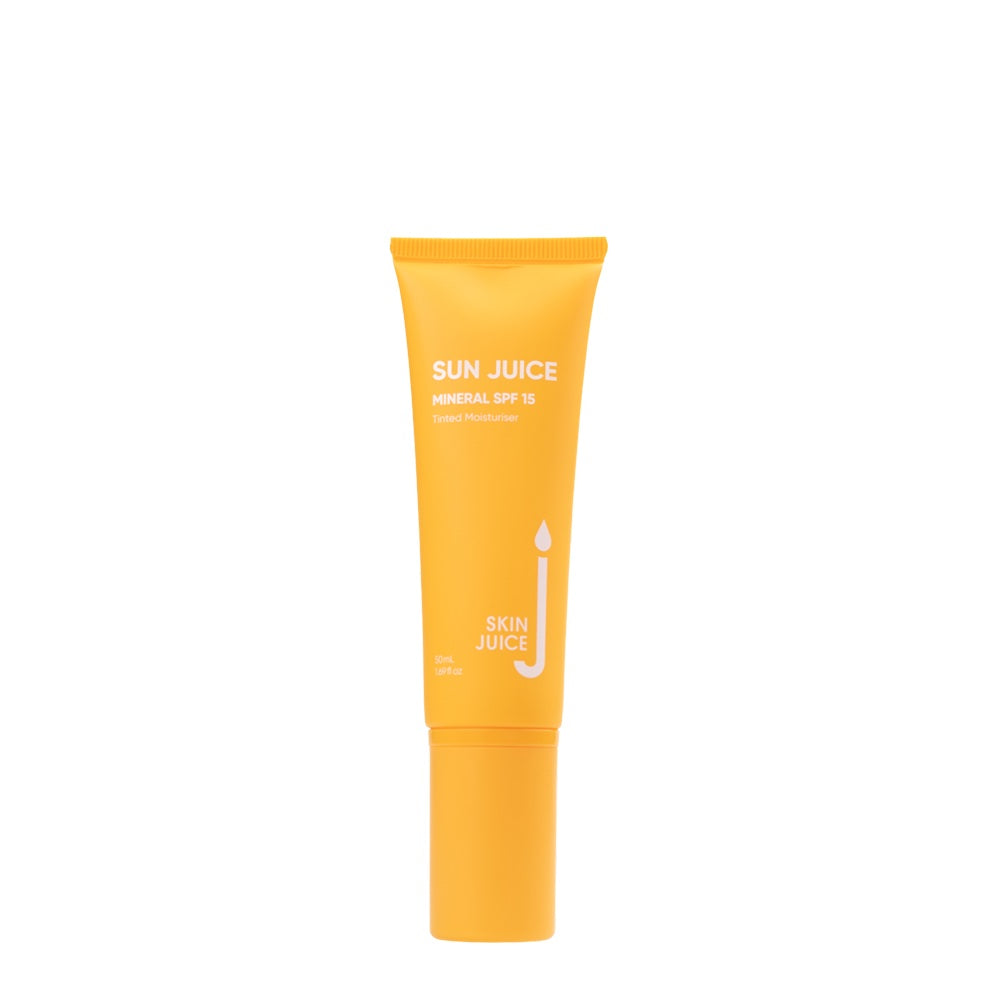 Sun Juice - Tinted Mineral SPF 15 – Heartwood Natural Harmony